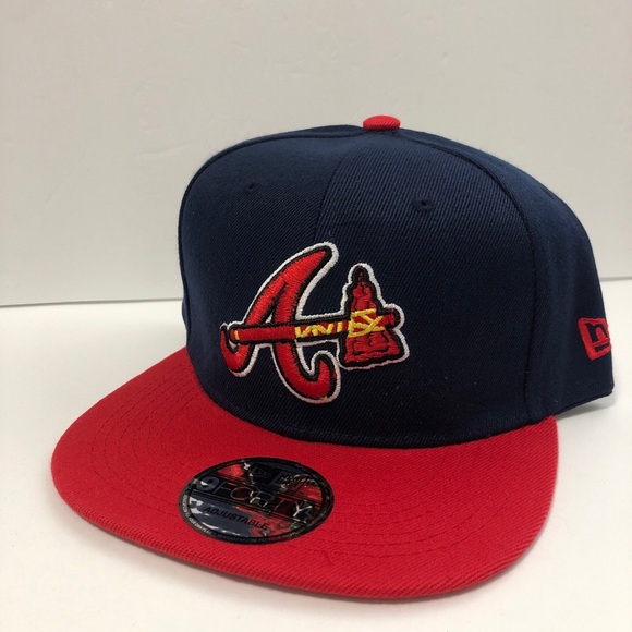 Accessories | Nwt Atlanta Braves A Tomahawk Logo Rare Snapback Adult ...